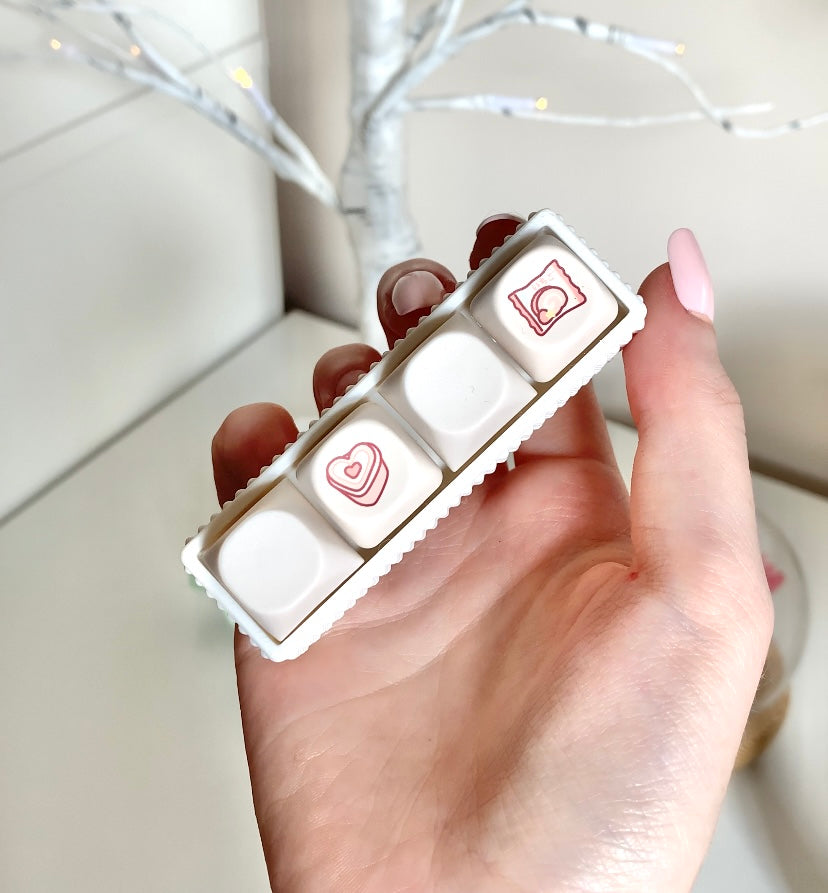 Cream Heart 4 Key Fidget Toy – Kreamy Keys